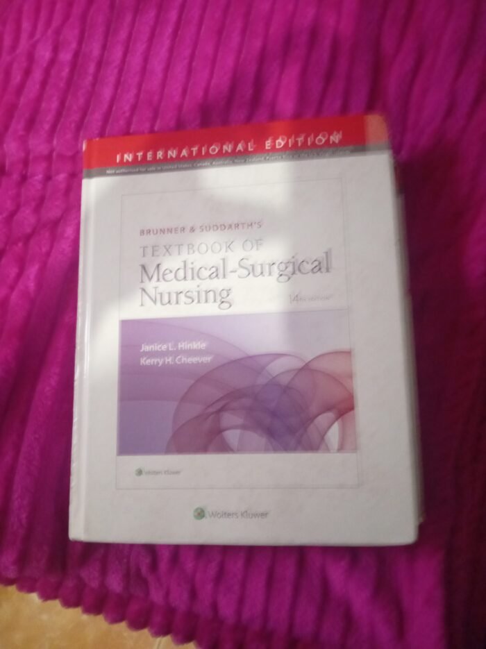 Brunner & Suddarth's Textbook of Medical Surgical Nursing | Easy Textbooks